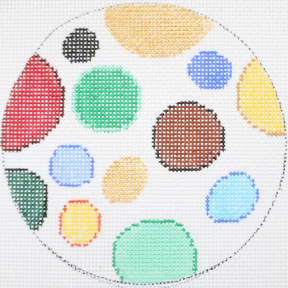 Multi-Colored Dots – Pocket Full of Stitches