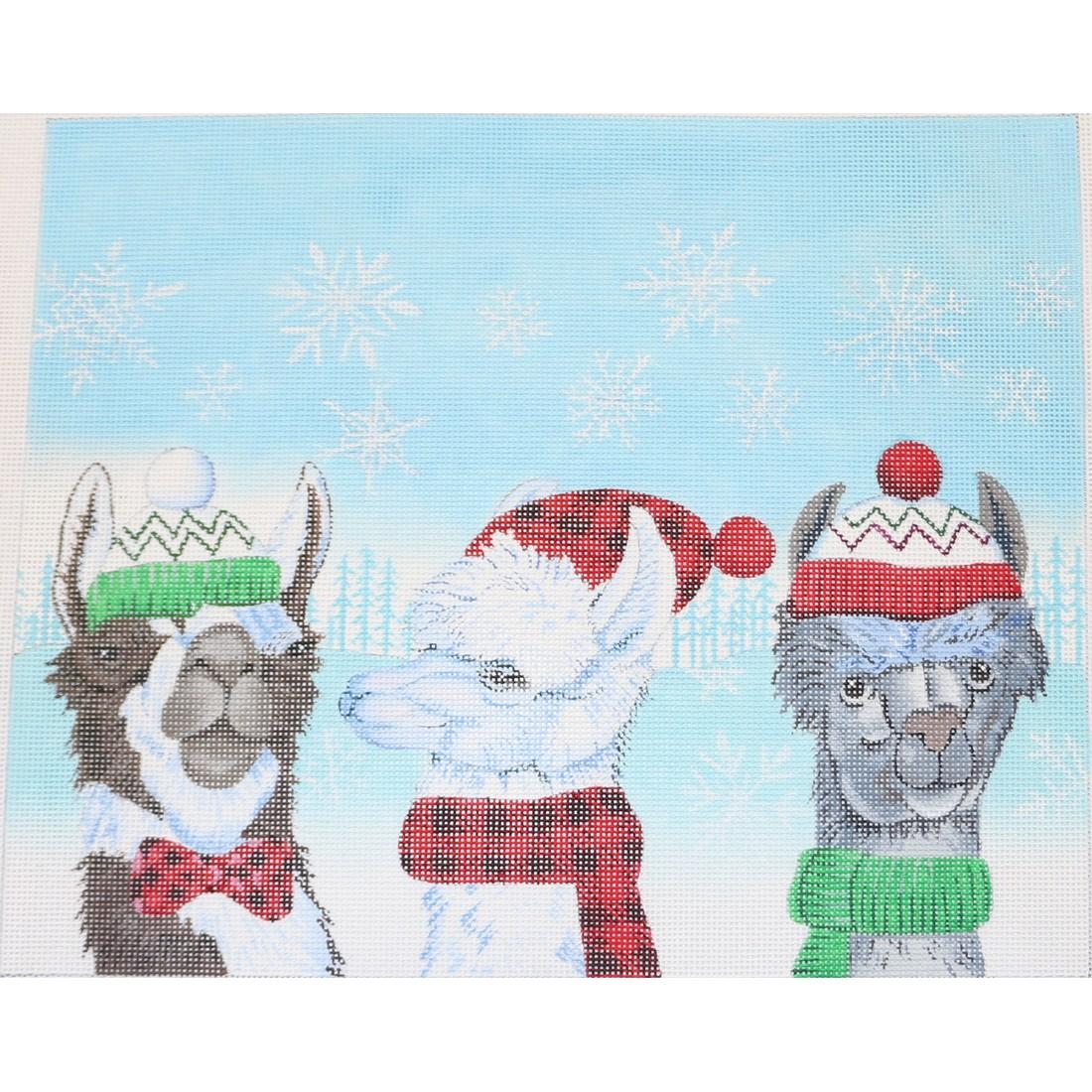 Fa La La Llamas – Pocket Full of Stitches