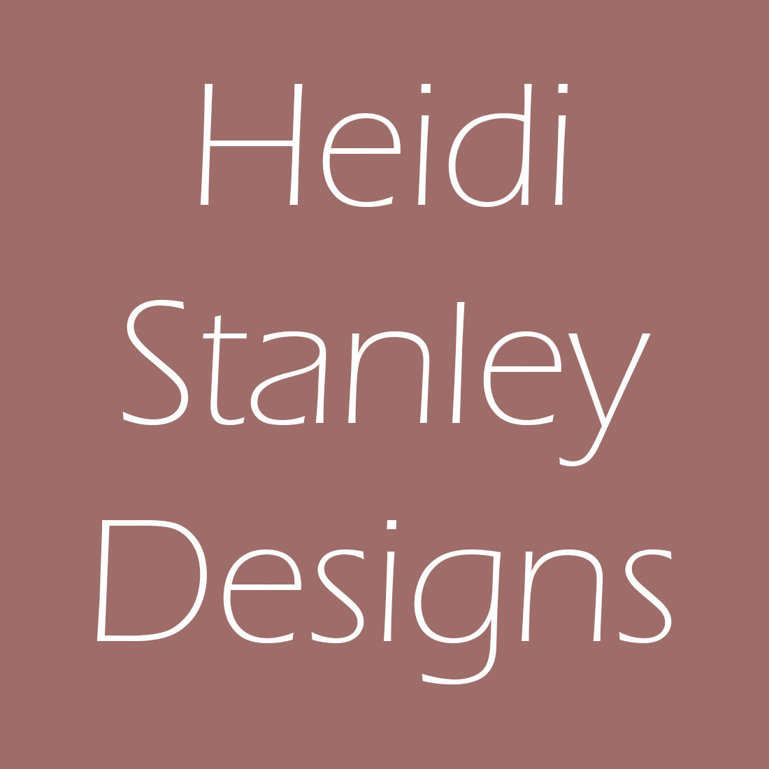 Heidi Stanley Designs – Pocket Full of Stitches