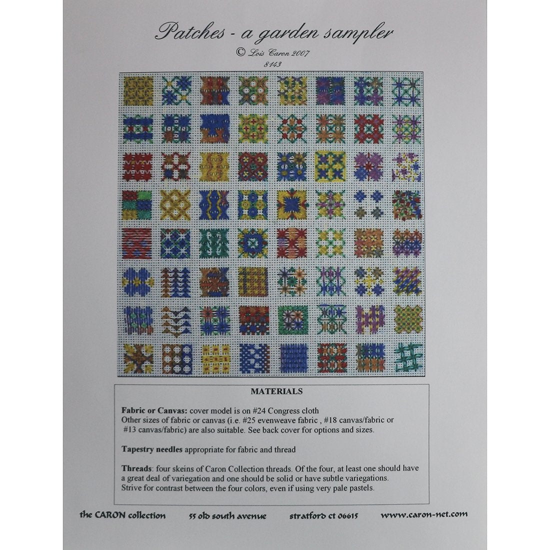 Patches - A Garden Sampler – Pocket Full of Stitches