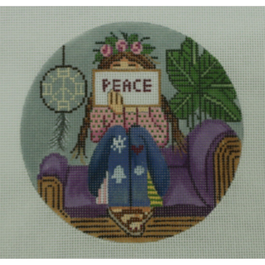 Stitching Girl, Hippie Round – Pocket Full of Stitches