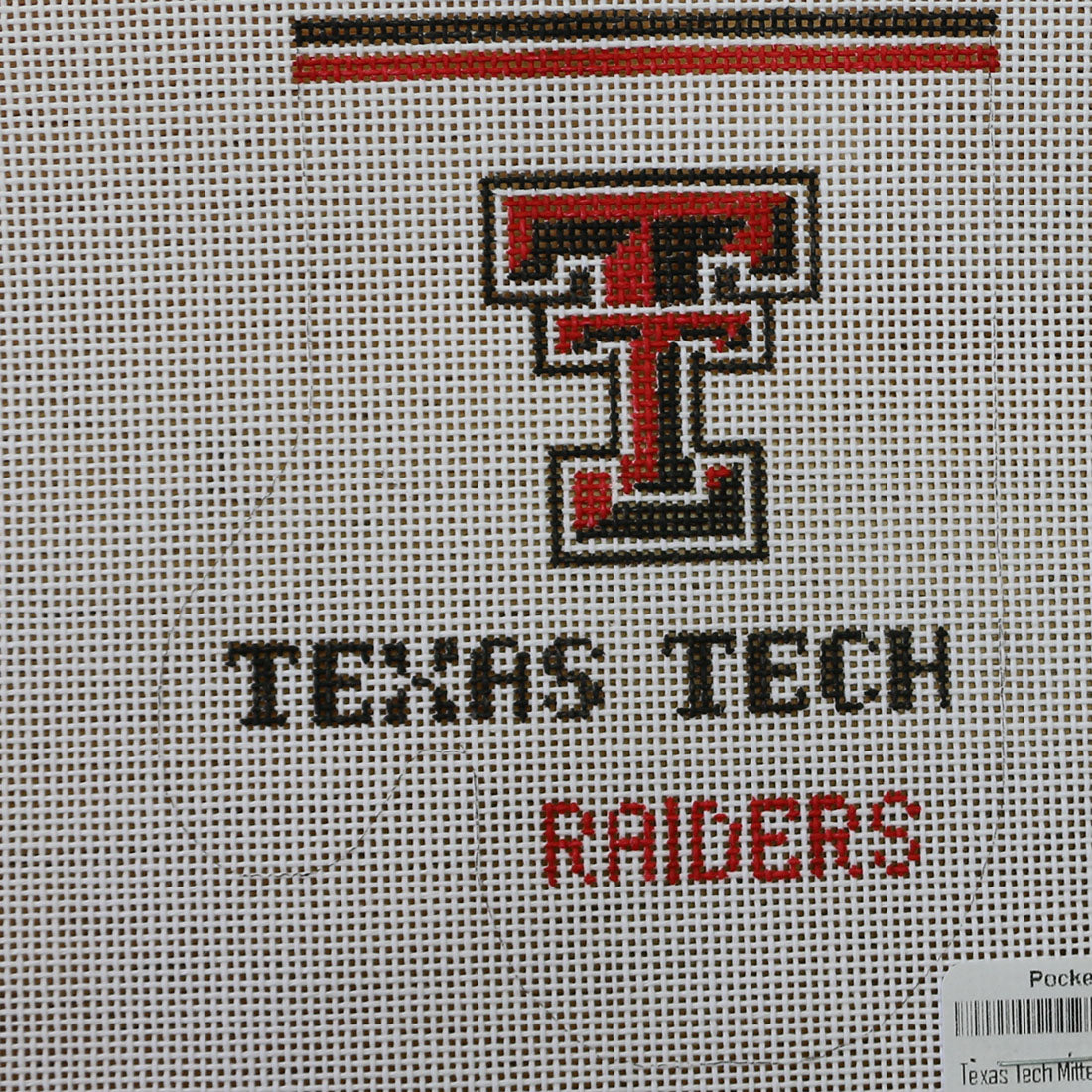 Texas Tech Mitten – Pocket Full of Stitches