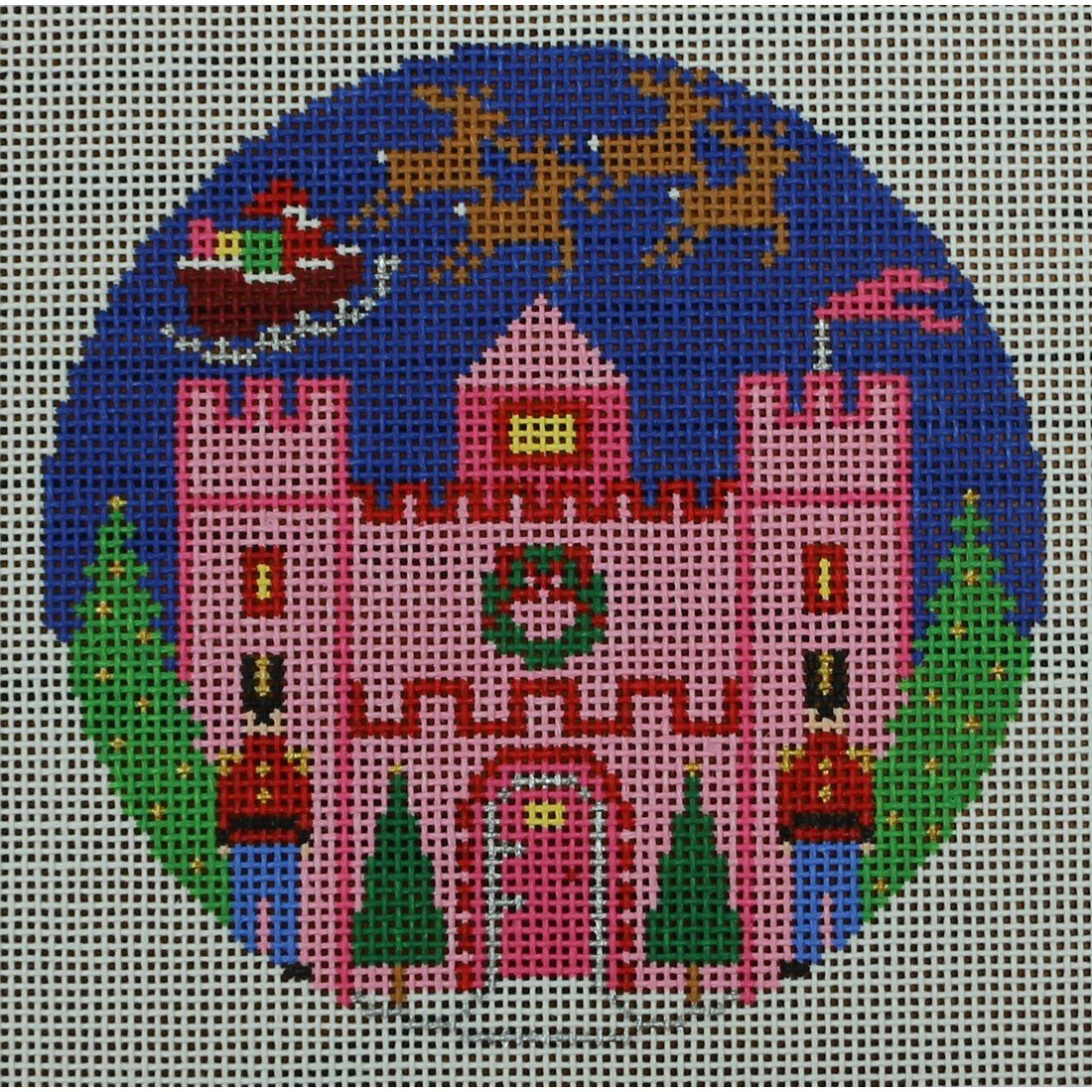 Pink Castle – Pocket Full of Stitches