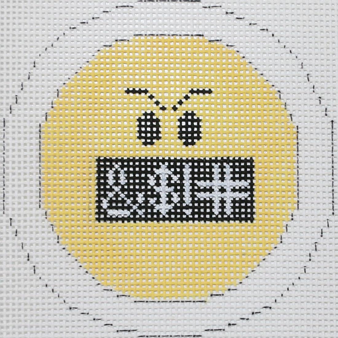 Swearing Emoji with stitch guide – Pocket Full of Stitches