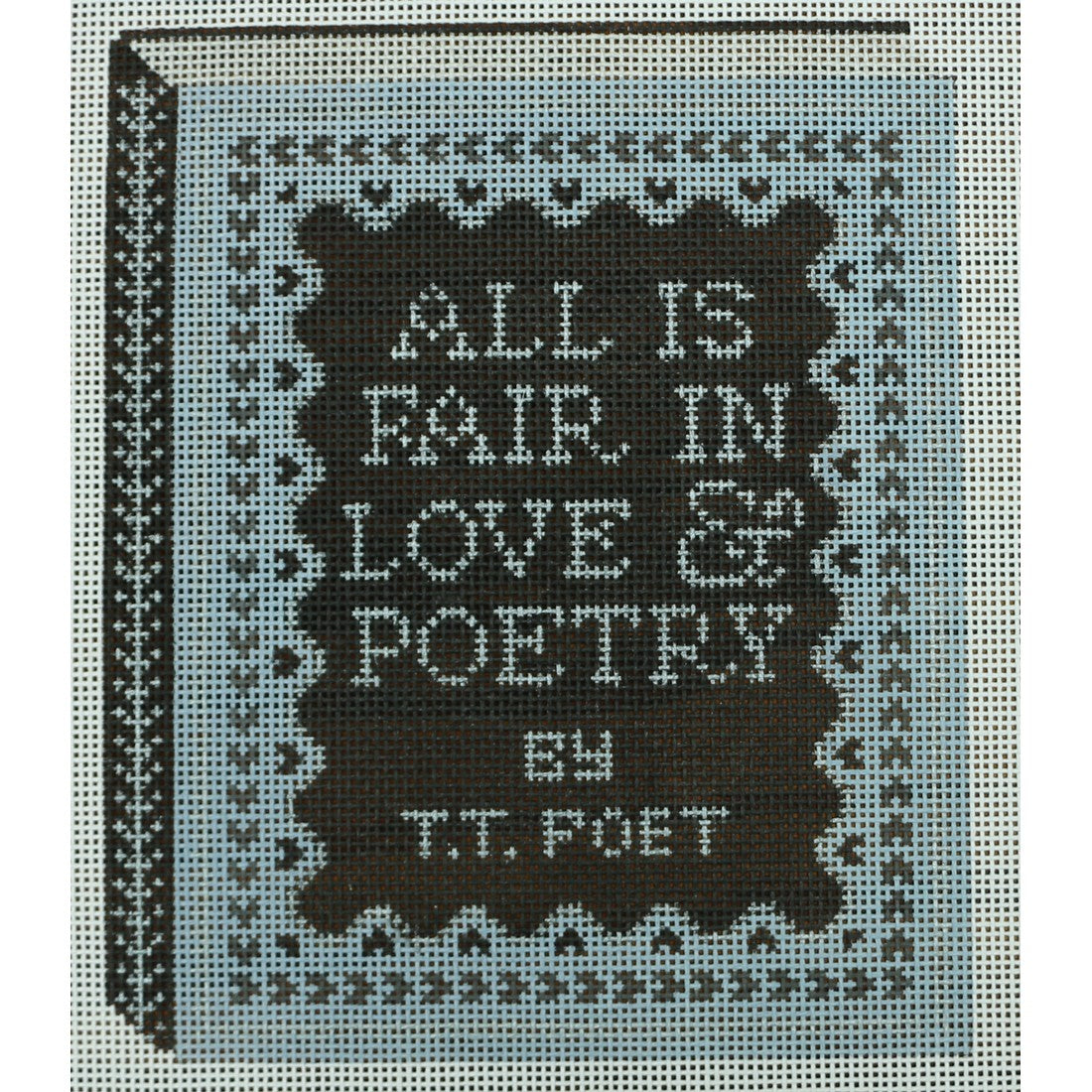 Love & Poetry Book Cover – Pocket Full of Stitches