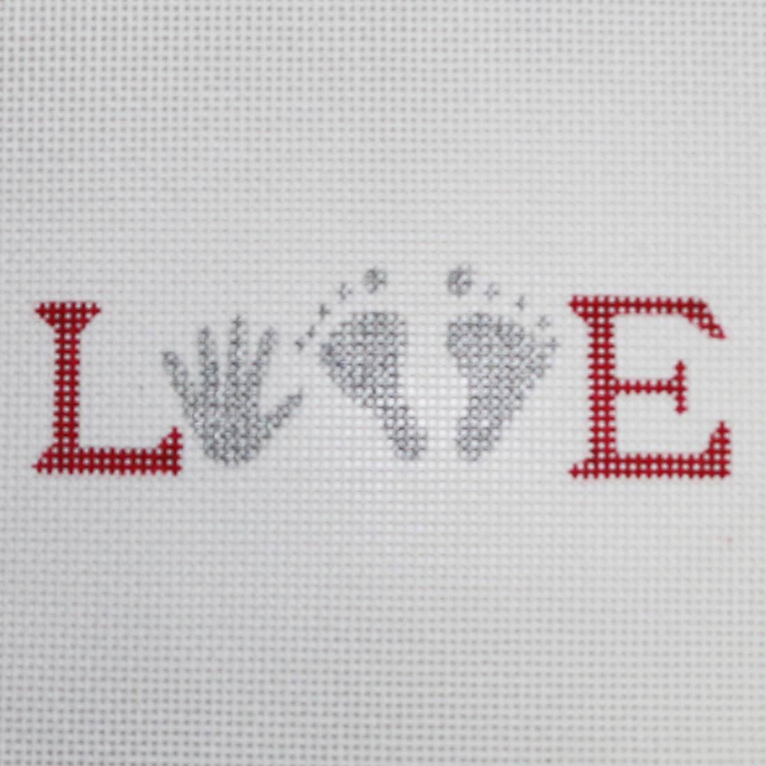 Love, Hand & Footprints – Pocket Full of Stitches