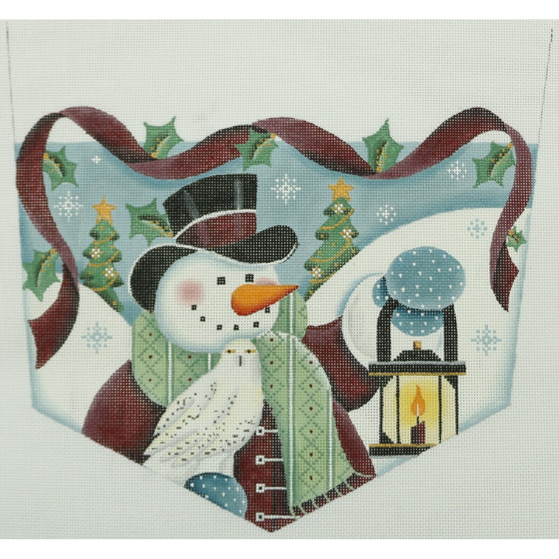 Lamp Snowman – Pocket Full of Stitches