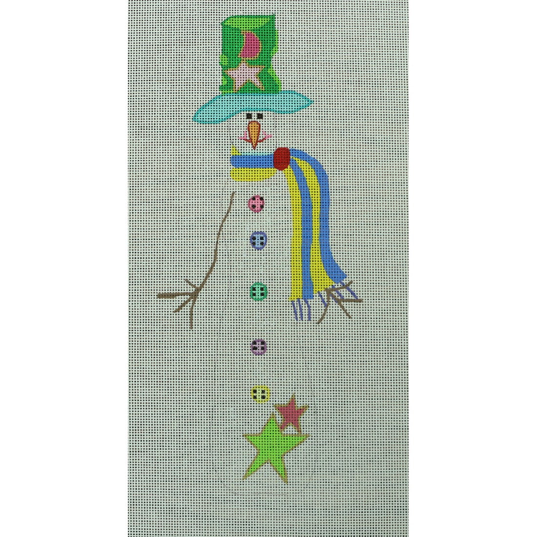 Mr. Wizard Snowman – Pocket Full of Stitches