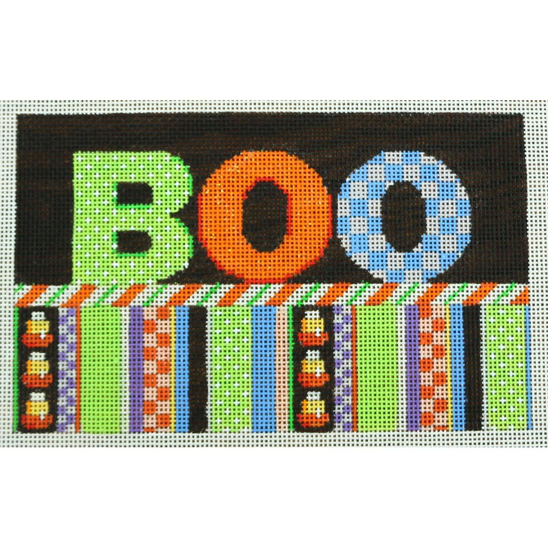BOO with Stripes – Pocket Full of Stitches