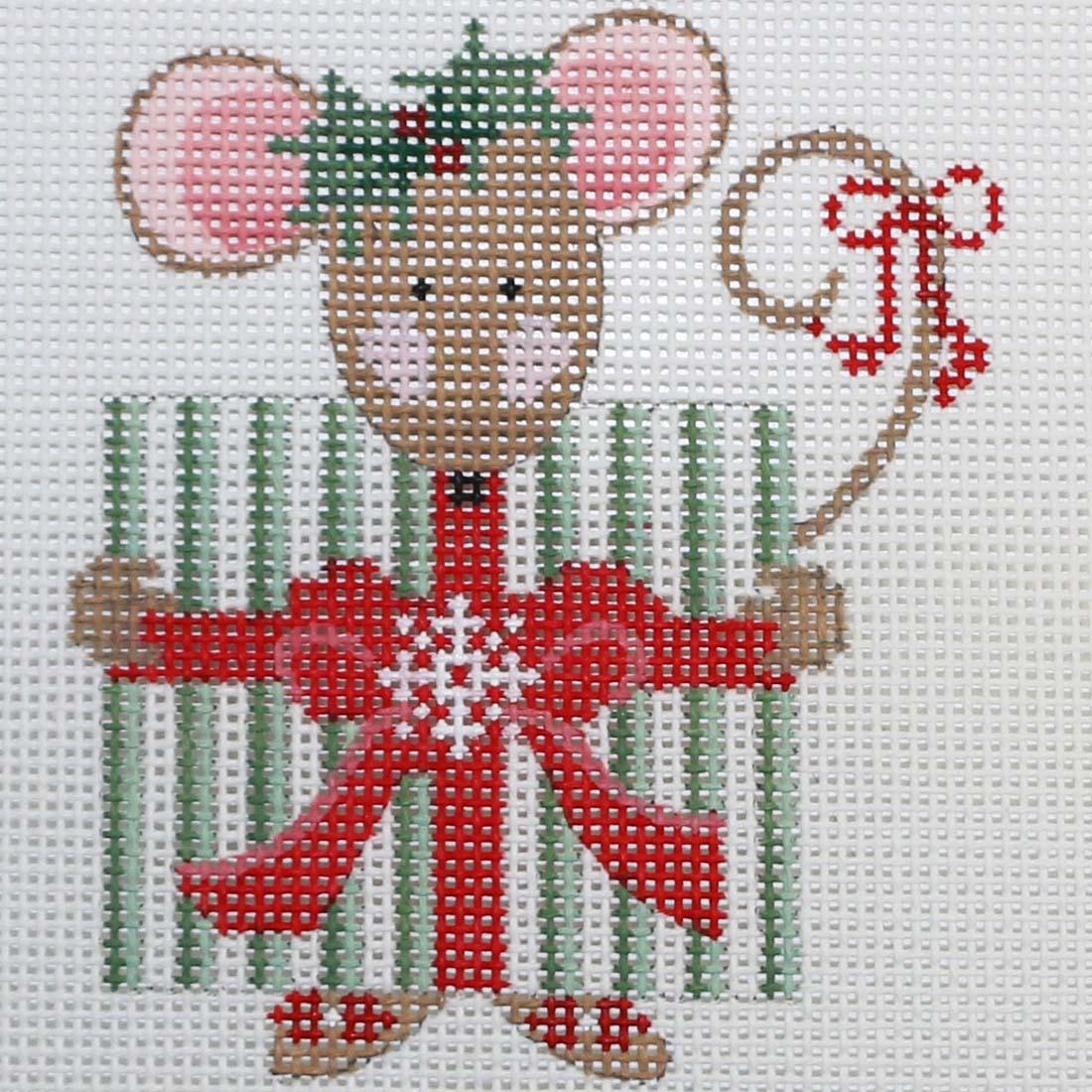 Present Mouse – Pocket Full of Stitches
