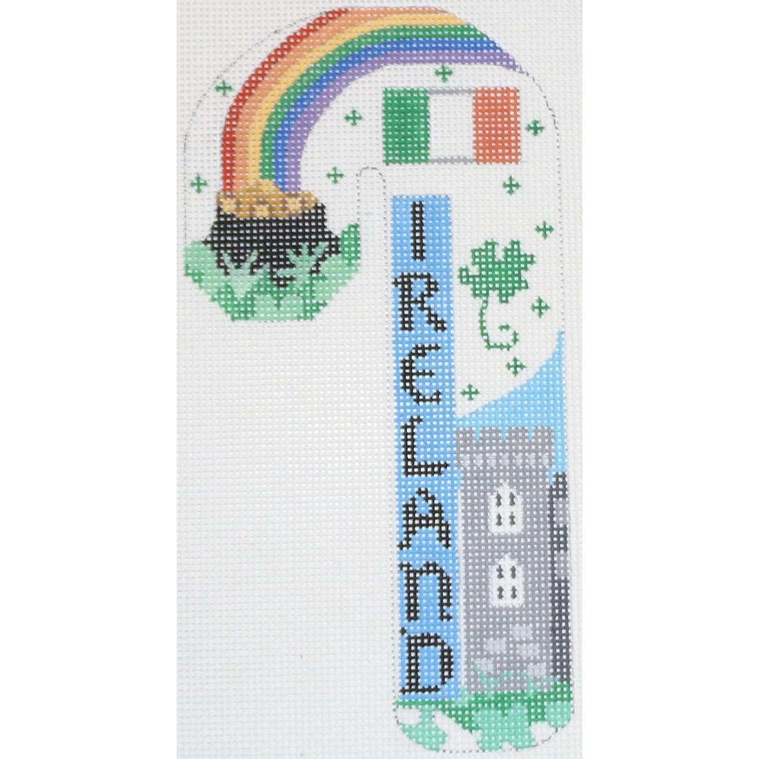 Ireland Candy Cane – Pocket Full of Stitches